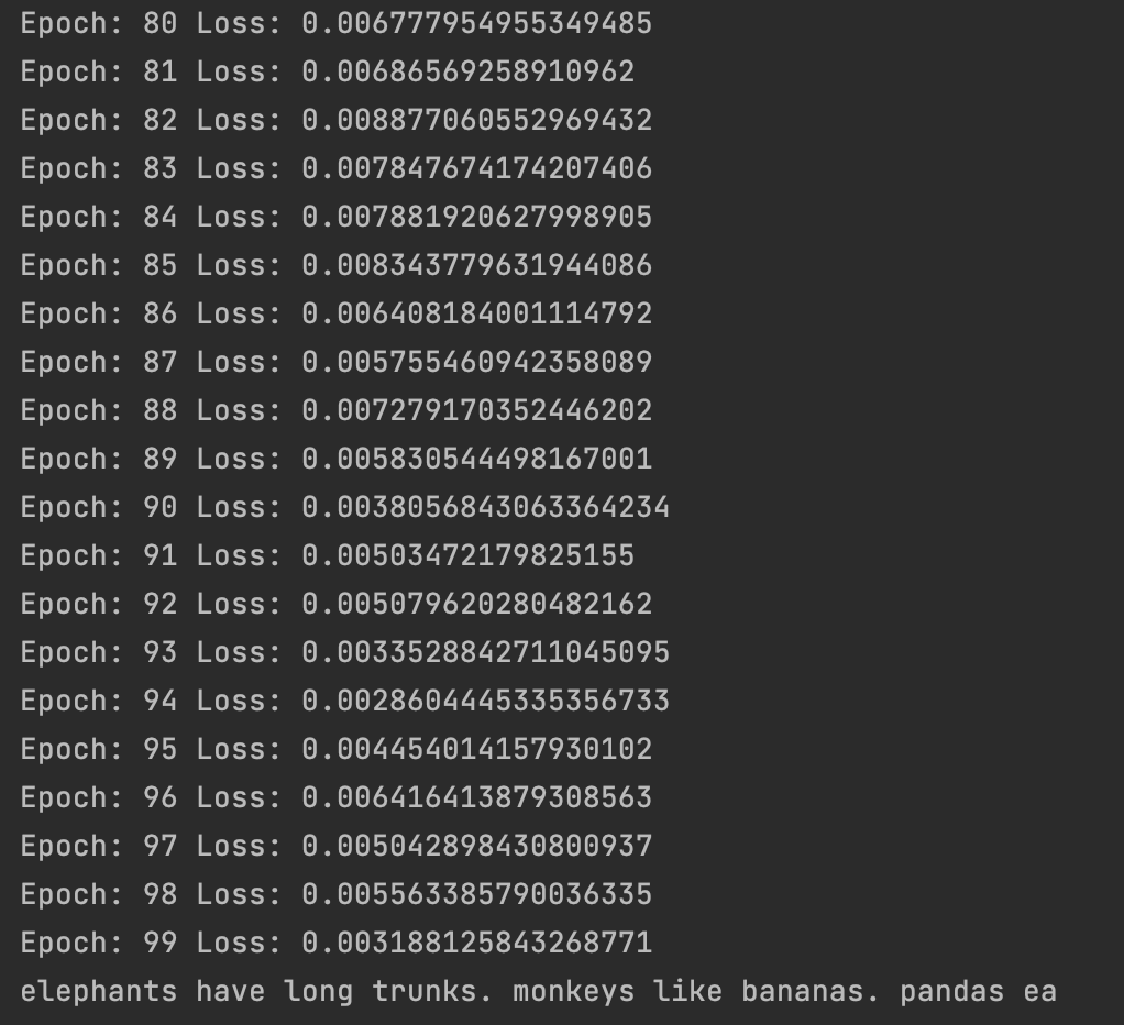 Building a text generation model from scratch